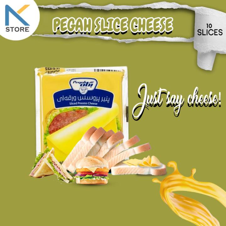 Pegah Slice Cheese Pack of 2 - Pegah Slice Cheese Paneer like Happy Cow ...