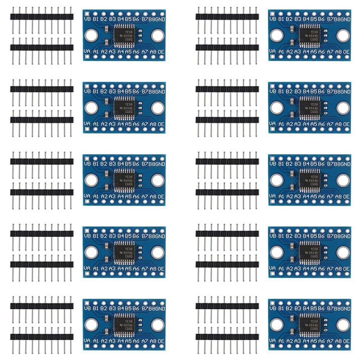 10PCS TXS0108E 8 Channel Level Conversion Module High Speed Full Duplex ...