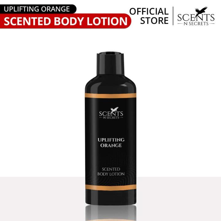 Uplifting Orange Body Lotion | SCENTS N SECRETS | 100ml | Daraz.pk