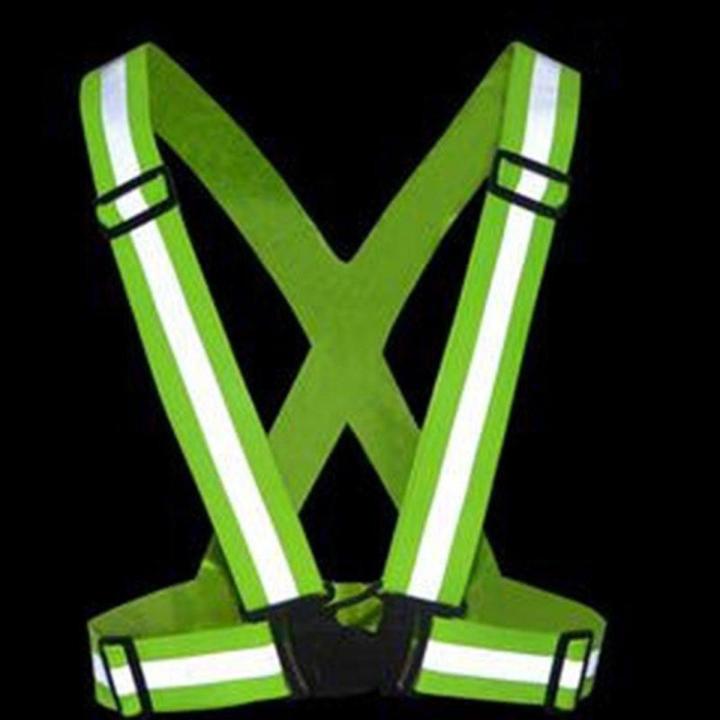 Unisex High Visibility Safety Clothing Runing Reflective Vest Belt ...