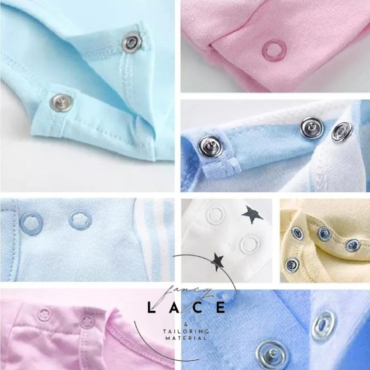 Metal Snap Buttons Set | Durable Pressing Ring Buttons for Shirts, Hats ...