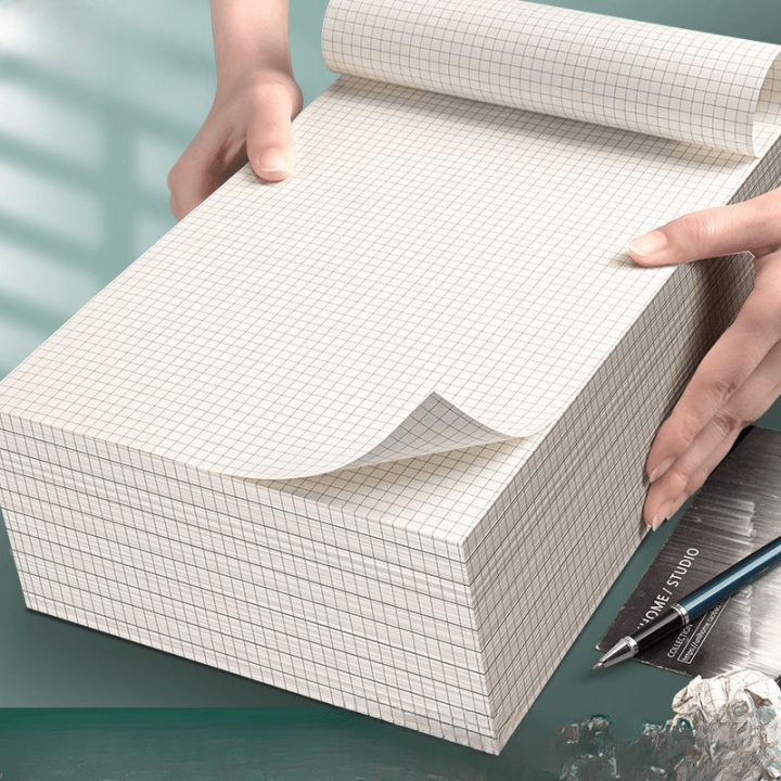1 Pad Multipurpose Graph Paper Notebook - Horizontal & Vertical Lines ...