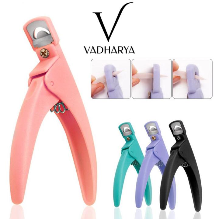 VADHARYA Acrylic Nail Clippers, Nail Clippers for Acrylic Nails ...