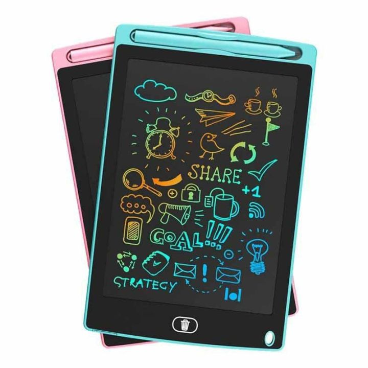 Multicolor LCD Writing Tablet 8.5 Inch For Kids & Adults Electronic ...
