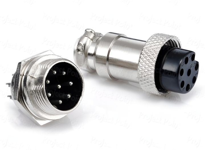 GX-16 16mm 8Pin MRS Round Shell aviation plug Connectors Male-Female ...