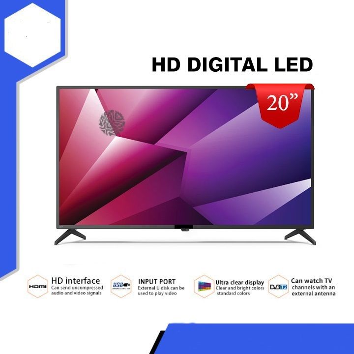 20 inch Led tv with usb and Hdmi Support | Daraz.pk