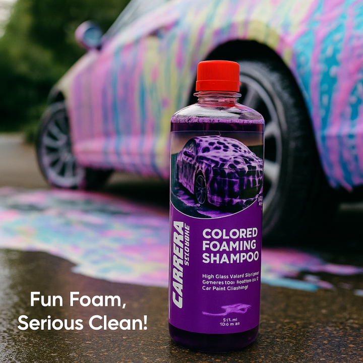 Carrera Colored Foaming Shampoo For Cars -500ML- | Daraz.pk