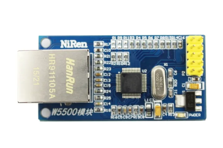 W5500 Ethernet Network Module | Hardware TCP/IP Controller for 51 ...