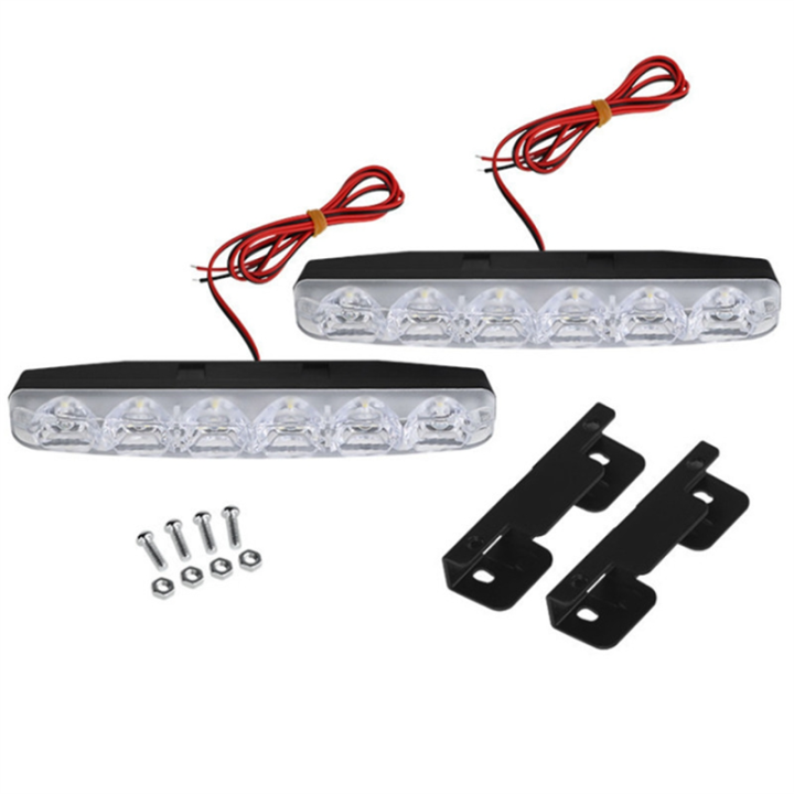 Daytime Running Lights 6 LED Super Bright Daytime Running Lights for ...