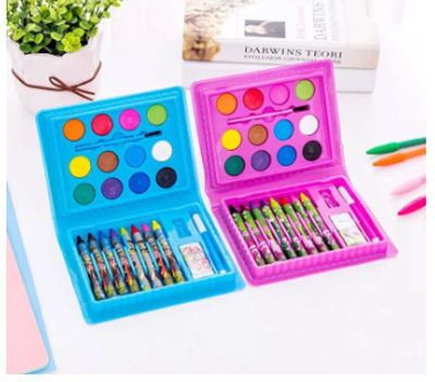 24PCS Multi-Color Coloring Kit with Button Box – Professional Drawing ...