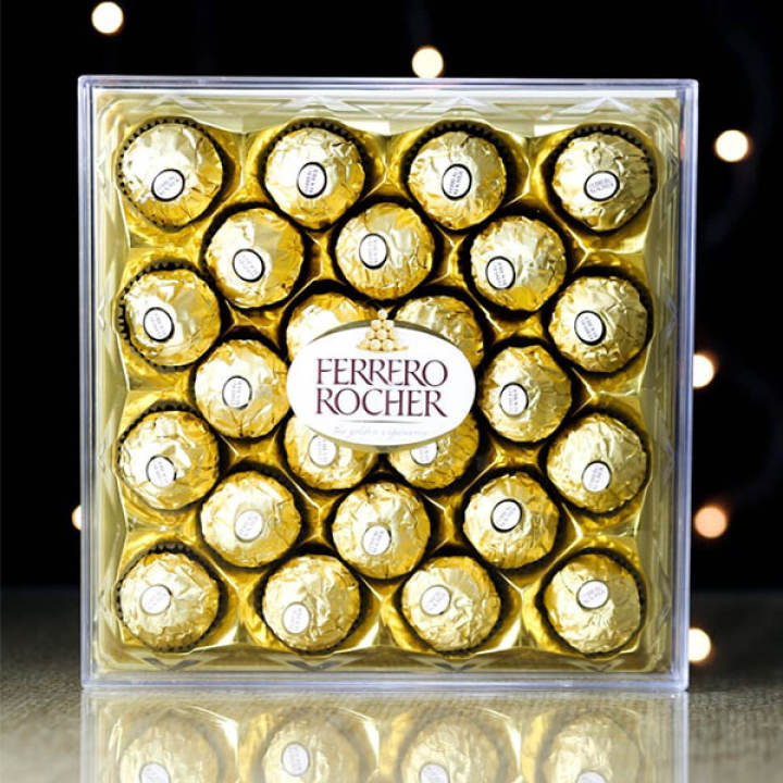 Ferrero Rocher Crunchy Chocolate Box-24Pcs | Daraz.pk