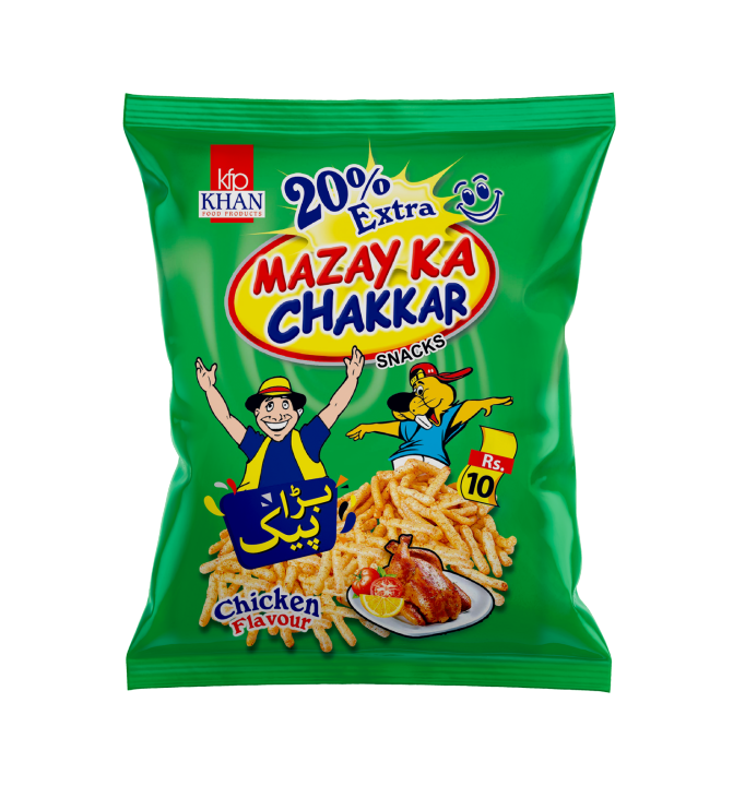 Khan Food Mazay Ka Chakkar Jumbo Rs.10/- Pack of 25 Pouches | Daraz.pk