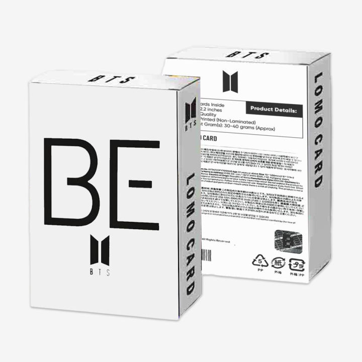 BTS Photocards BE HD Quality Album Korean Band KPOP BT21 Lomo cards ...