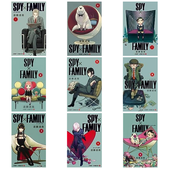 Spy×Family Series by Tatsuya Endo 9 books set | Daraz.pk