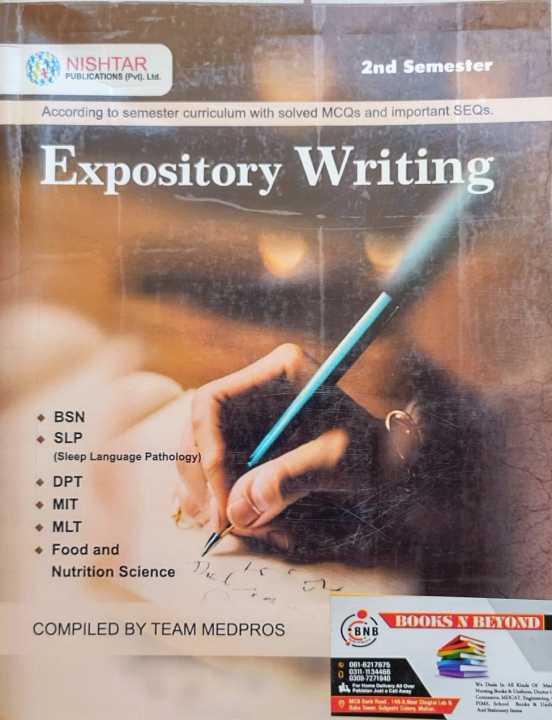 Expository Writing for 2nd Semester Essential Guide for Academic ...