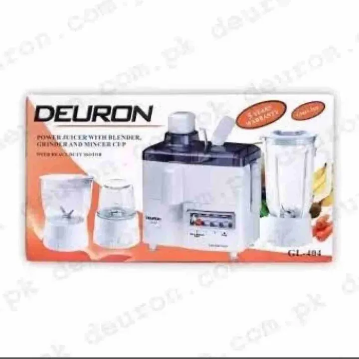 deuron juicer blender jug and mincer cup 4 in 1 GL 404 | Daraz.pk