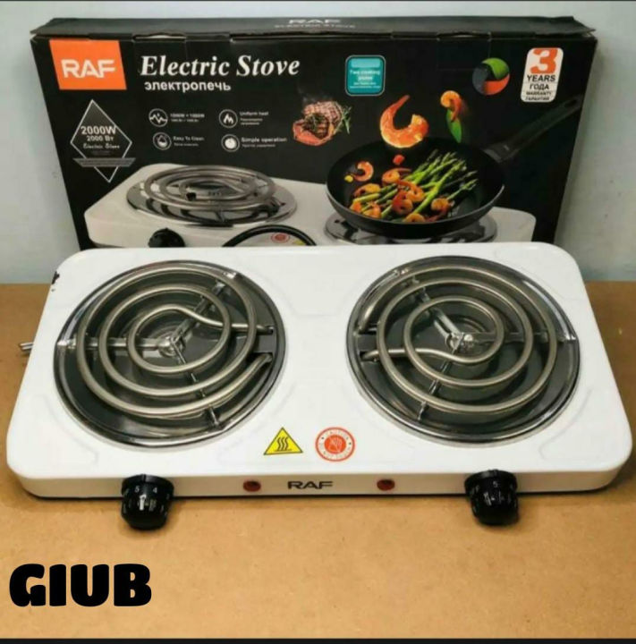 Electric Stove - 1000W Electric Hot Plate Cooker - Fast-Heating Coil ...