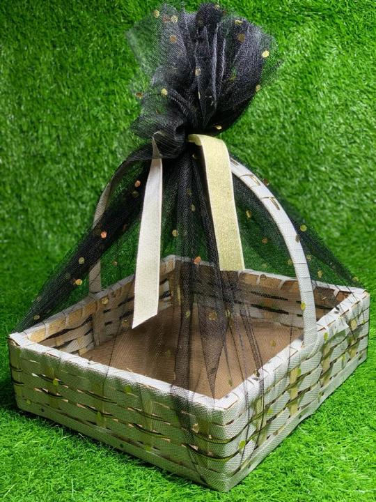 Fancy gift basket for wedding/engagement/birthday/any event with free ...