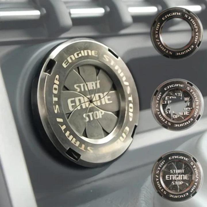 MG Push Start Engine Cover Spin Push Start Button Cover | Daraz.pk