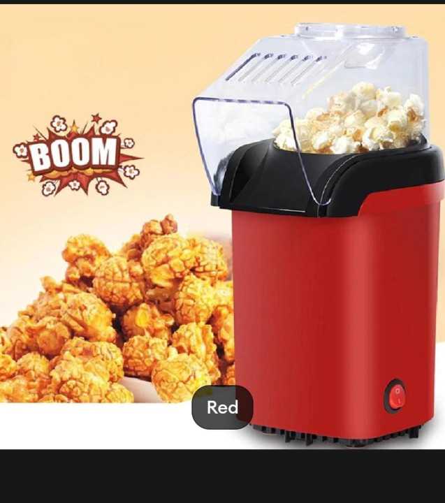 ZM Popcorn Maker | Oil Free Popcorn Maker | Hot Air Popping | Popcorn ...