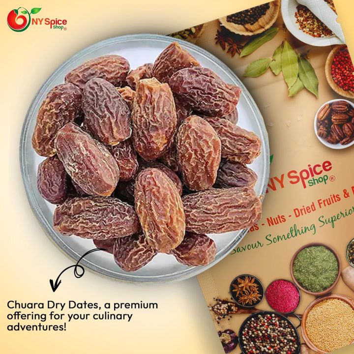 NY Spice Shop Chuara Dry Dates - 1kg Natural Fresh Sweet and Delicious ...