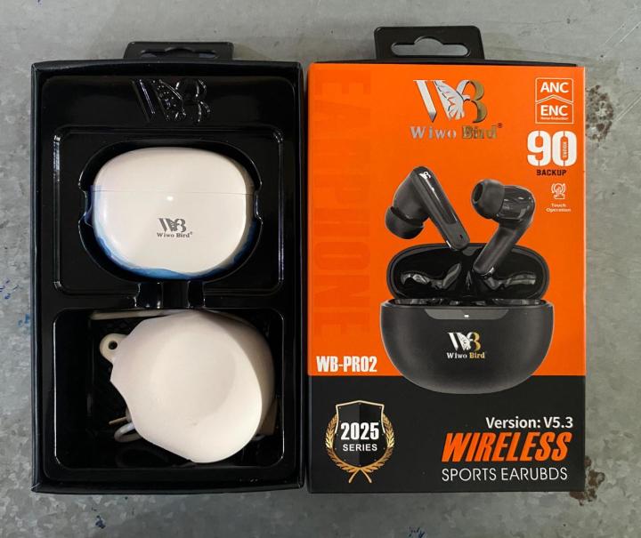WIWO BIRD WB-PRO2 WIRELESS SPORTS EARBUDS, VERSION: V5.23 (2025 SERIES ...