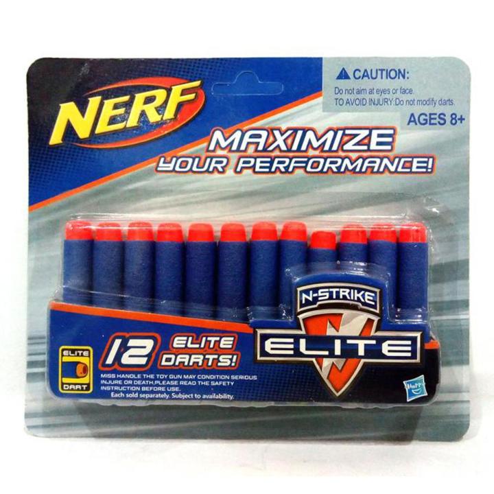 Nerf N-Strike Elite 12 Soft Bullet Darts Refill Pack | Daraz.pk