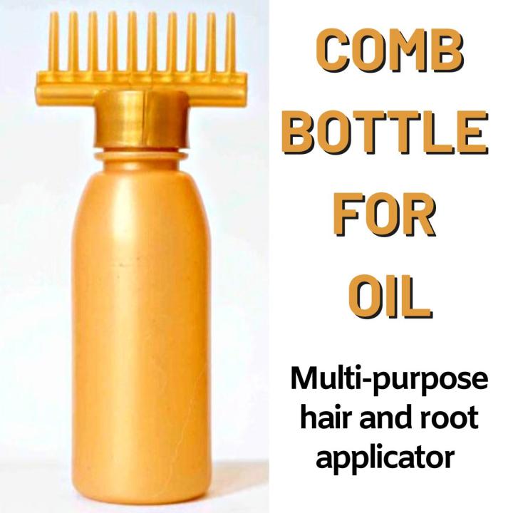Comb Hair Oil Bottle Best Hair Oil Applicator Comb Bottle And Root ...