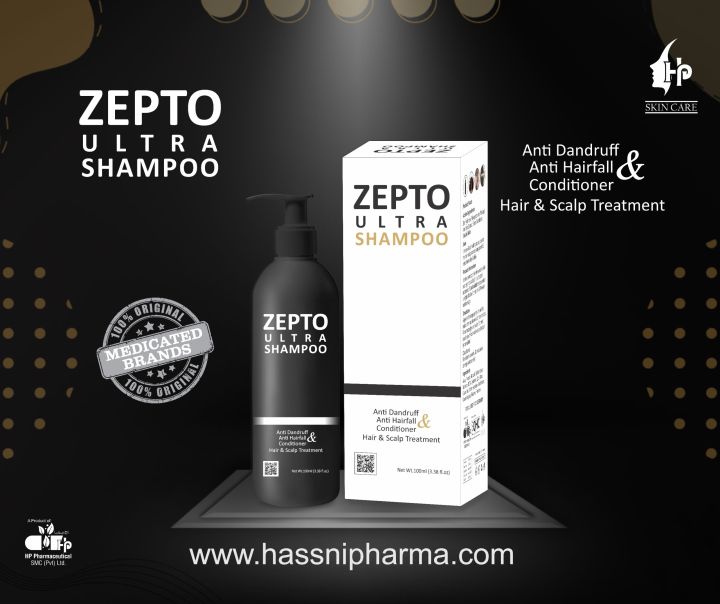 Zepto Ultra Anti Dandruff anti hair loss shampo | Daraz.pk