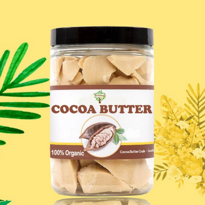 Herbology Cocoa Butter 100% Pure & Natural – Cosmetic Grade | For ...