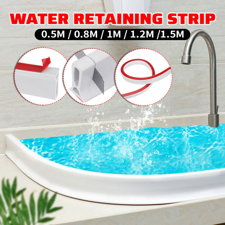 Helpful 0.5M~1.5M White Flexible Water Retaining Strip Threshold Dam ...