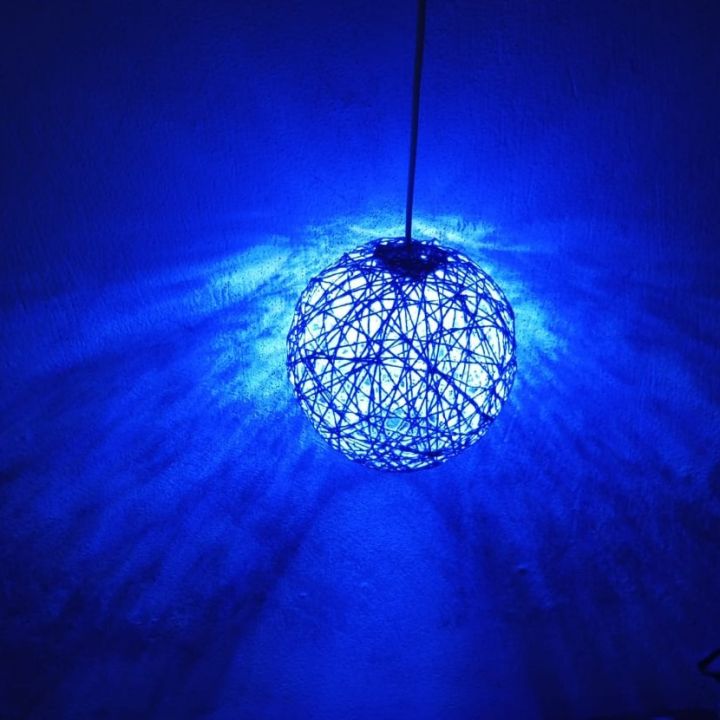 One String Ball Ceiling Light Lamp home Decor Decorative For Indoor And ...