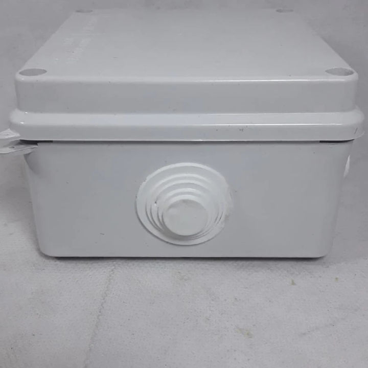 CCTV Weatherproof 4x4 PVC Outdoor Camera Junction Box IP65 | Daraz.pk