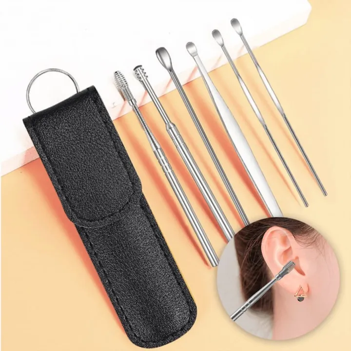 Wax Pickers Stainless Steel Ear Pick Wax Remover Professional Ear ...