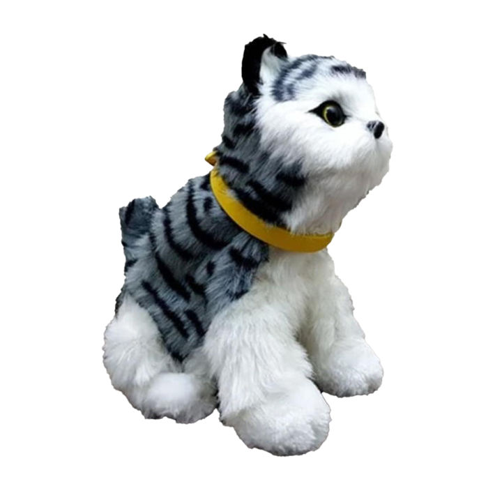 Sensor Stuff Cat For Kids Little Alive Punched Face Persian Cat Stuff ...