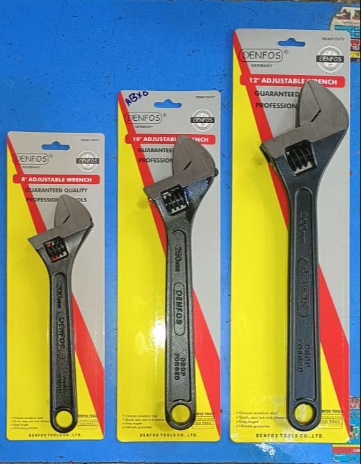 DENFOS ( GERMANY ) Wrench Black Imported Adjustable Wrench High quality ...