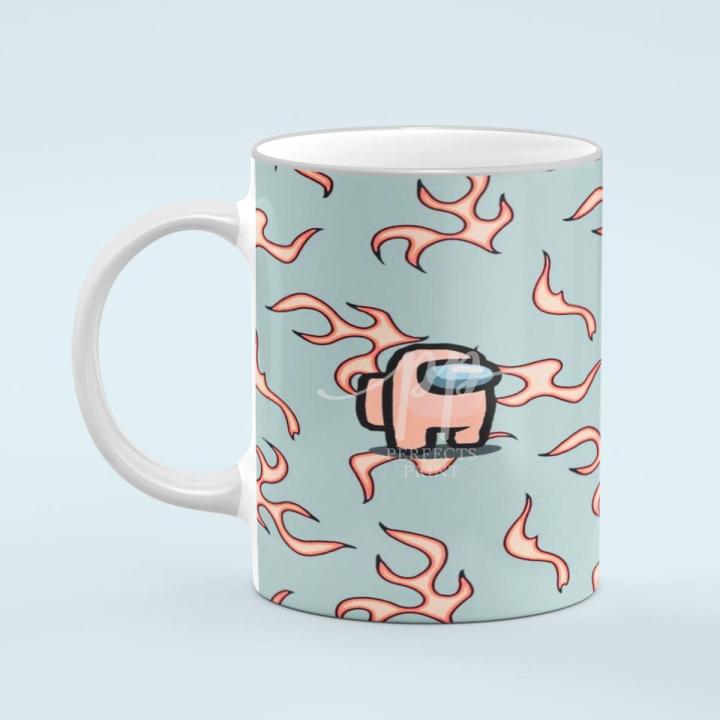 Among Us Imposter Flame Unique Coffee Mug | Daraz.pk