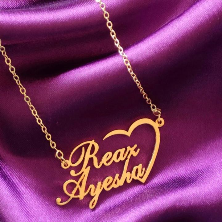 Article# UT3 Customize Necklace, Customize Name Necklace, Name Locket ...