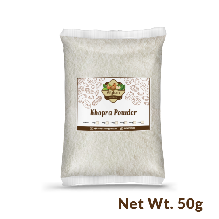 Khopra Powder / Coconut Powder 50g | Daraz.pk
