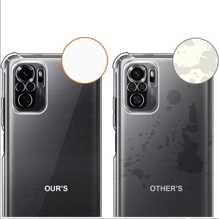 Xiaomi Redmi Note 10 Pro Transparent Back Cover Case | Daraz.pk