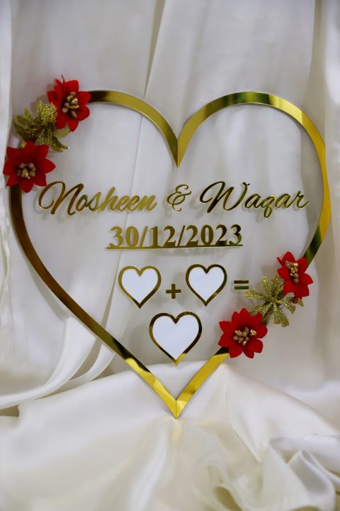 Nikah thumb board / Customized Nikah thumb board / Customized frame for ...