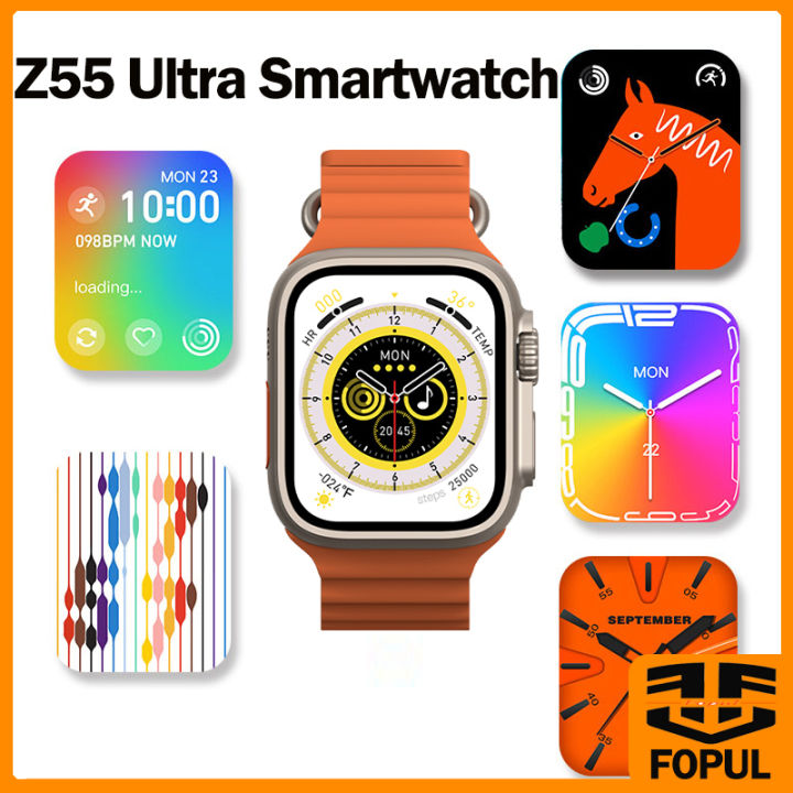 Z55 Ultra Smartwatch Series 8 Bluetooth Call Blood Pressure Watches ...