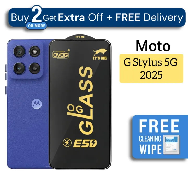 1-5 Pcs - Motorola Moto G Stylus 5G (2025) - Premium Quality OG Glass ...