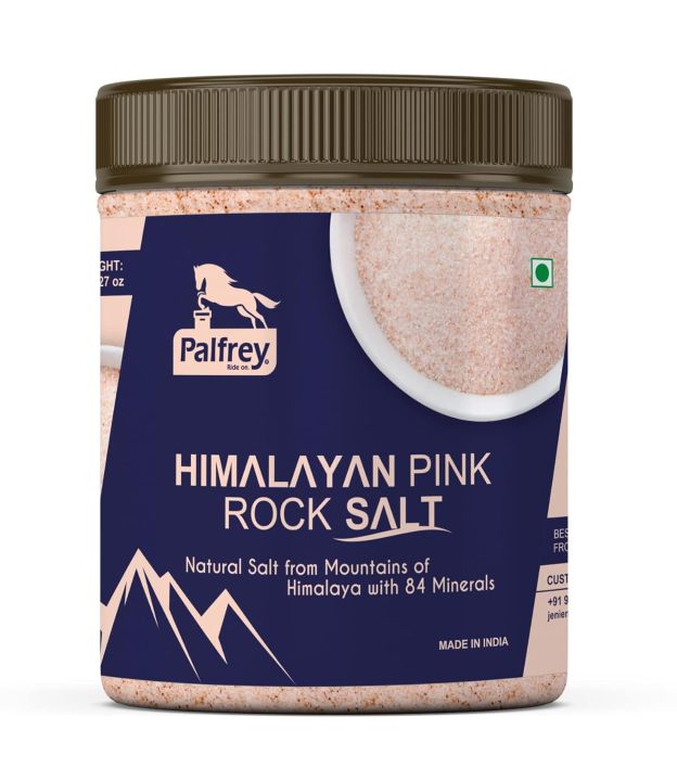 Pink Himalayan Rock Salt | With 84 Minerals | Non Iodized | For Cooking ...
