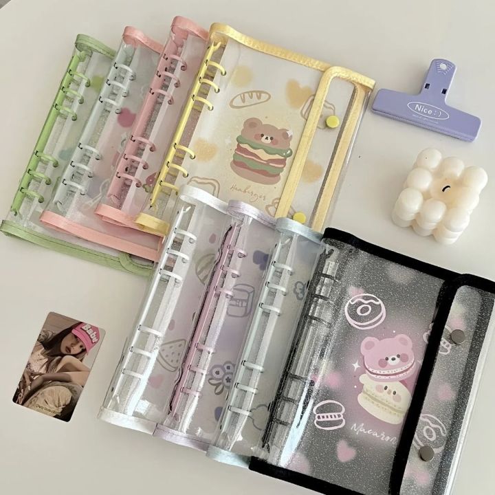 Photocard Collect PVC A6 Binder Photocard Holder Journal Notebook ...