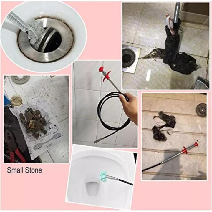 90 cm Sink Drains Grabber Tool Flexible Long Reach Pick Up Narrow Bend ...