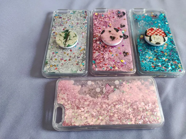 For iphone 6+ gliter moving covers for ladies | Daraz.pk