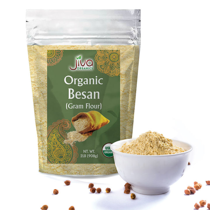 Besan Flour 908gm | Superfine Gram Flour (Chana Besan) | 100% Natural ...