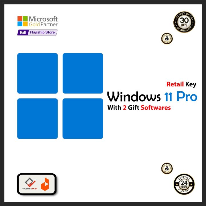 Windows 11 Pro Retail License Product Key | Daraz.pk
