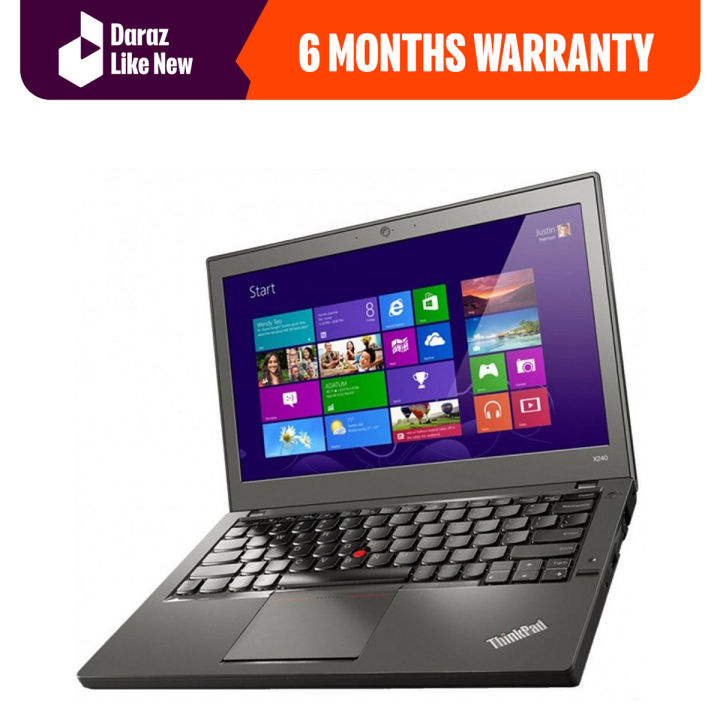 Lenovo Thinkpad X240 Core i5 4th Gen 8 GB RAM 128GB SSD & 500 GB HDD 12 ...